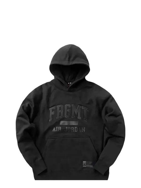 JORDAN X Fragment Pullover Hoodie - Black