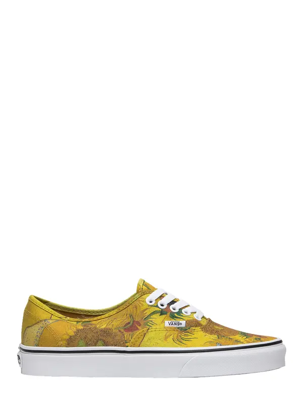 VANS Vincent Van Gogh X Authentic Sunflowers Sneakers - Yellow