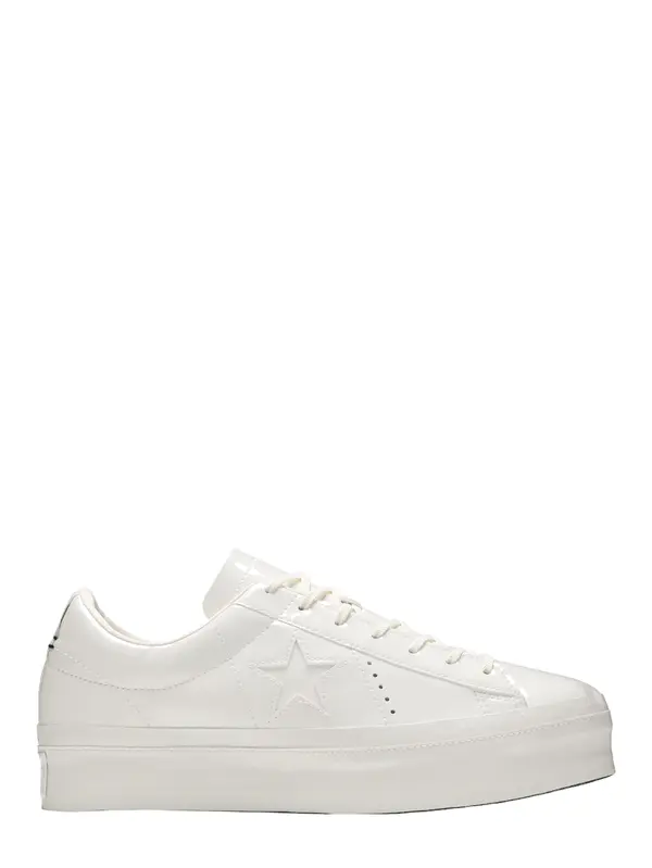 CONVERSE One Star Platform Low Vintage Sneakers - White
