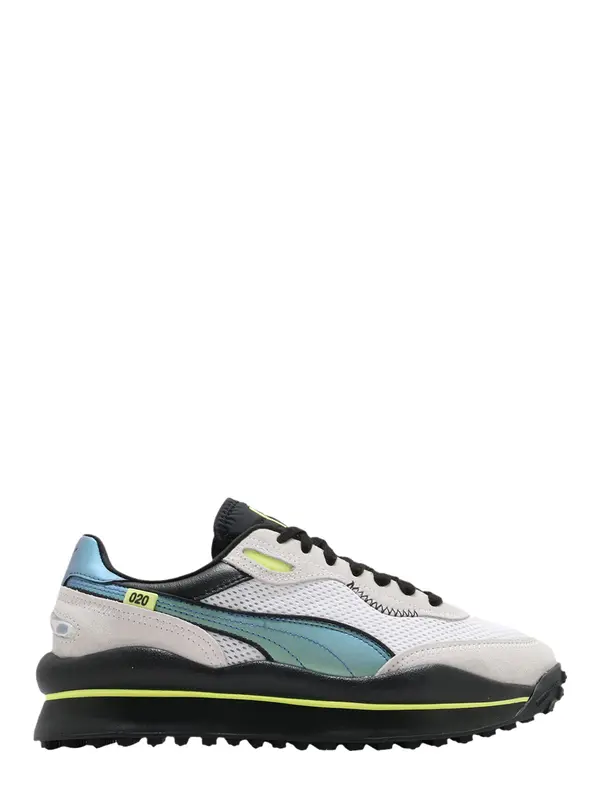 PUMA Style Rider Petrol Spill Sneakers - White