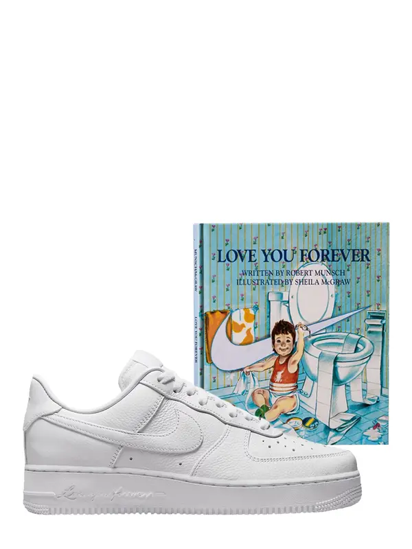 Nike Nocta X Air Force 1 Low 'certified Lover Boy' Sneakers - White