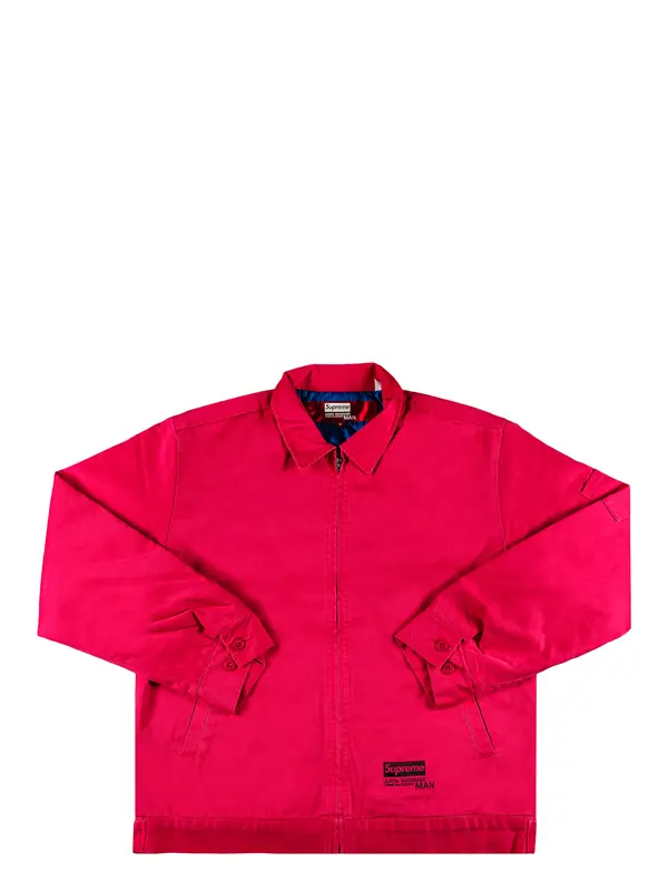 Supreme X Junya Watanabe X Comme Des Garçons Printed Work Jacket - Pink