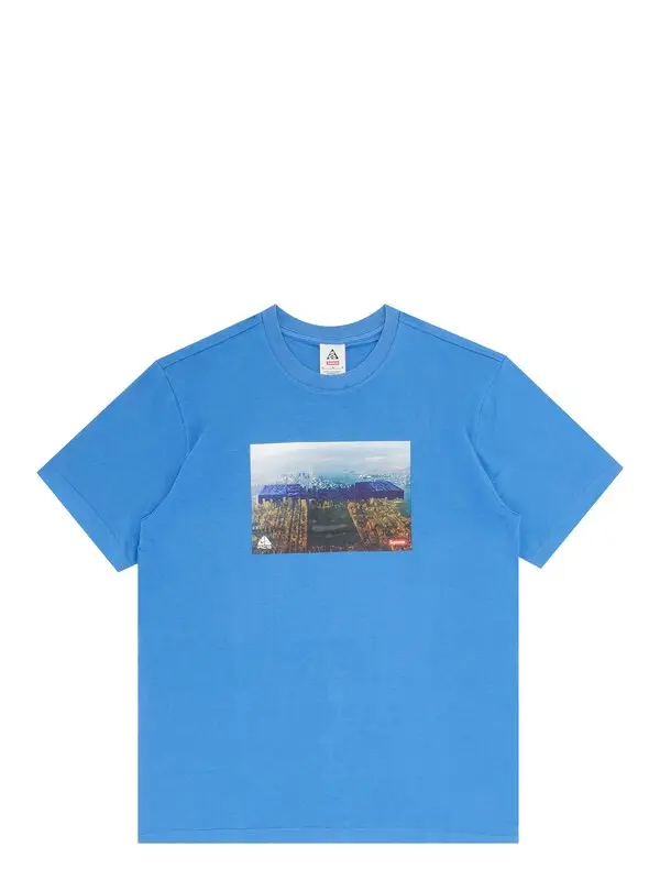 Supreme X Nike Acg Grid Tee - Blue