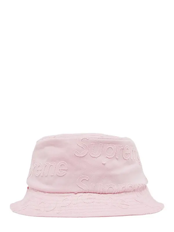 Supreme Lasered Twill Crusher - Pink