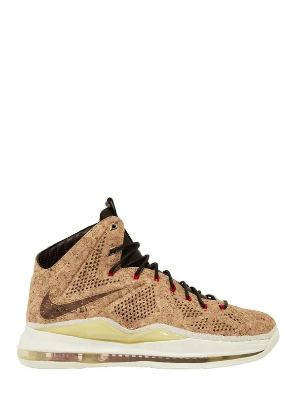 Nike Lebron X Ext Qs Sneakers - Brown