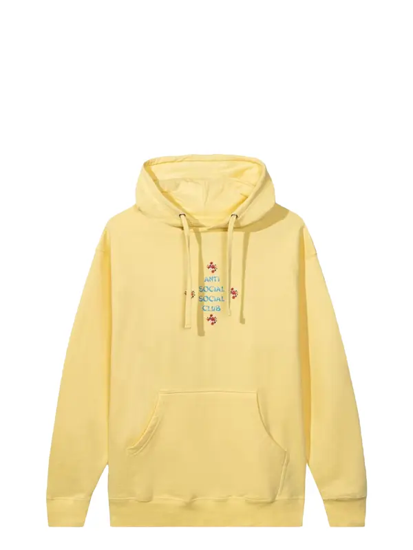 ANTI SOCIAL SOCIAL CLUB 2 Much Of Heaven Hoodie - Yellow