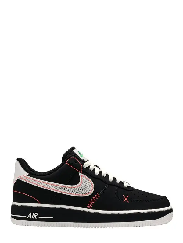 Nike Force 1 '07 Lv8 'exposed Stitching' Sneaker - Black