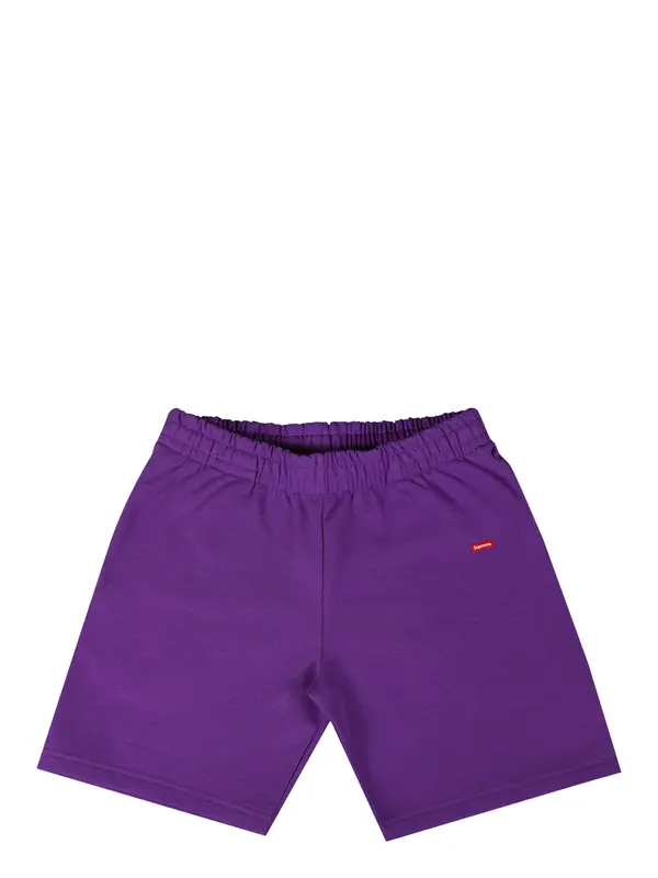 Supreme Small Box Sweatshort - Purple
