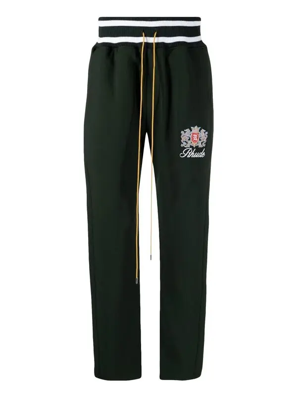 Rhude Tracksuit Rib Pant - Green