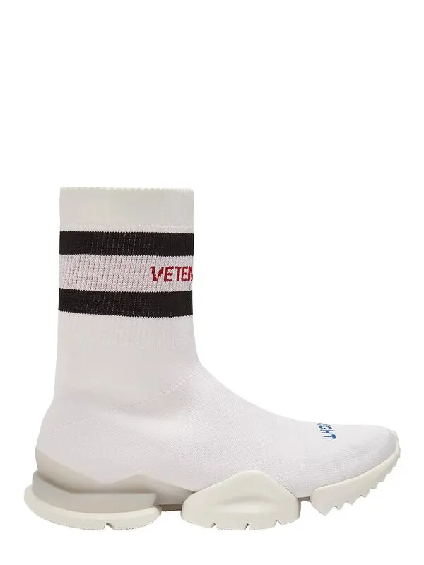 REEBOK Vetements X Sock Pump High Top Sneaker - White