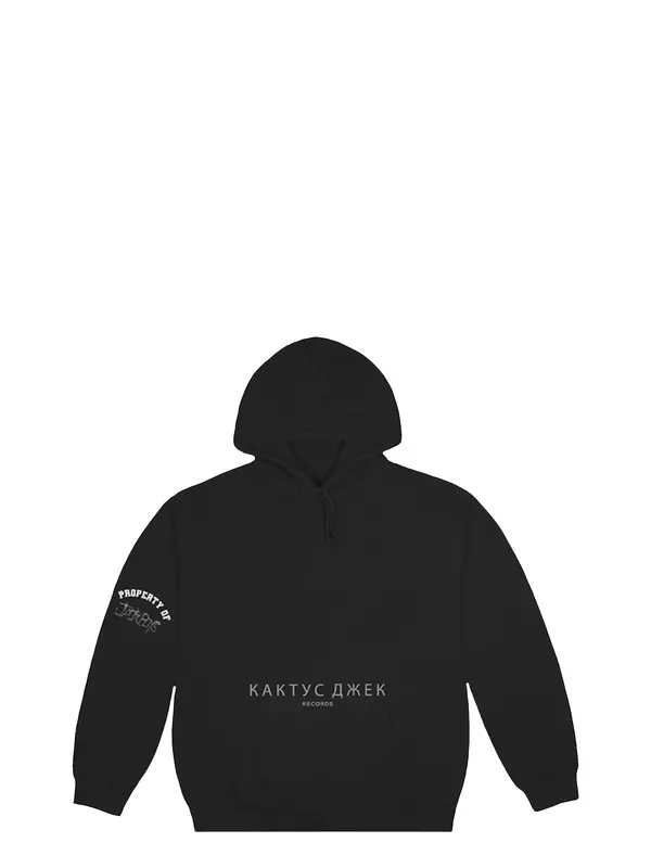 CACTUS JACK BY TRAVIS SCOTT Jackboys Multi Logo Hoodie - Black