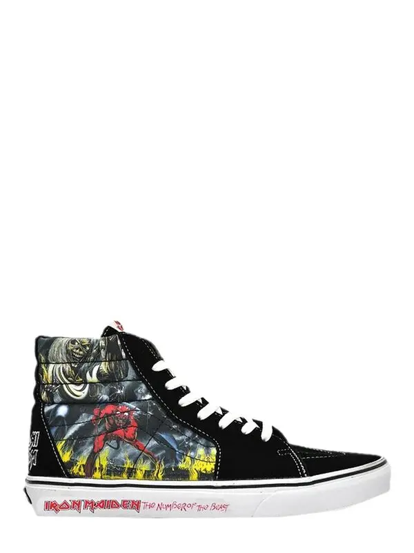 VANS Iron Maiden X Sk8-hi Sneakers - Black