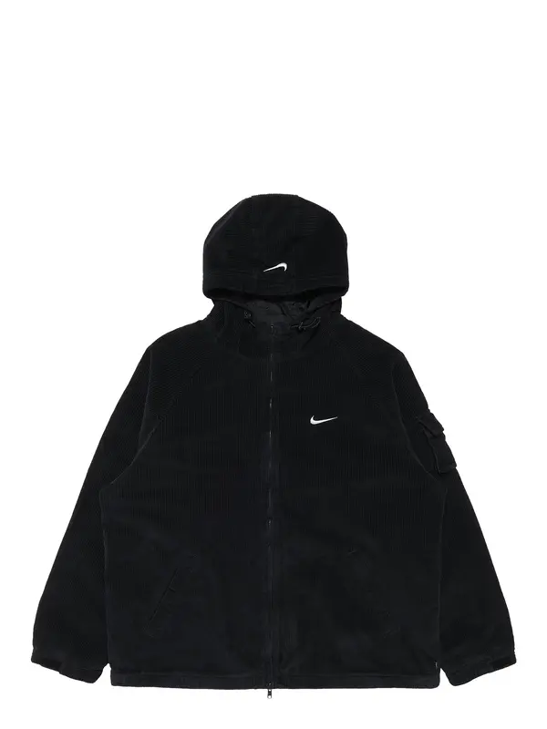 Supreme X Nike Arc Corduroy Hooded Jacket - Black