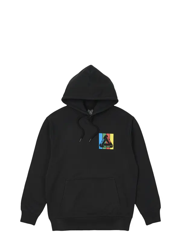 PALACE Tri-emb Hood - Black