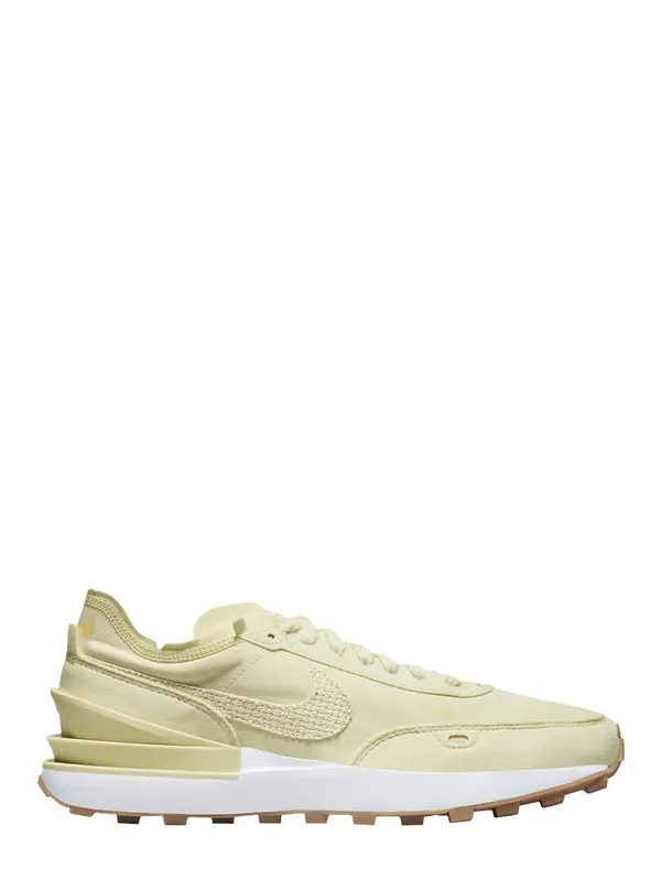 Nike Waffle One Woven Swoosh Sneakers - White