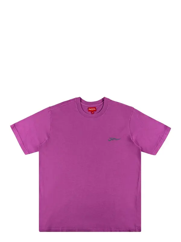 Supreme Arabic Logo Washed Short-sleeve Tee - Pink