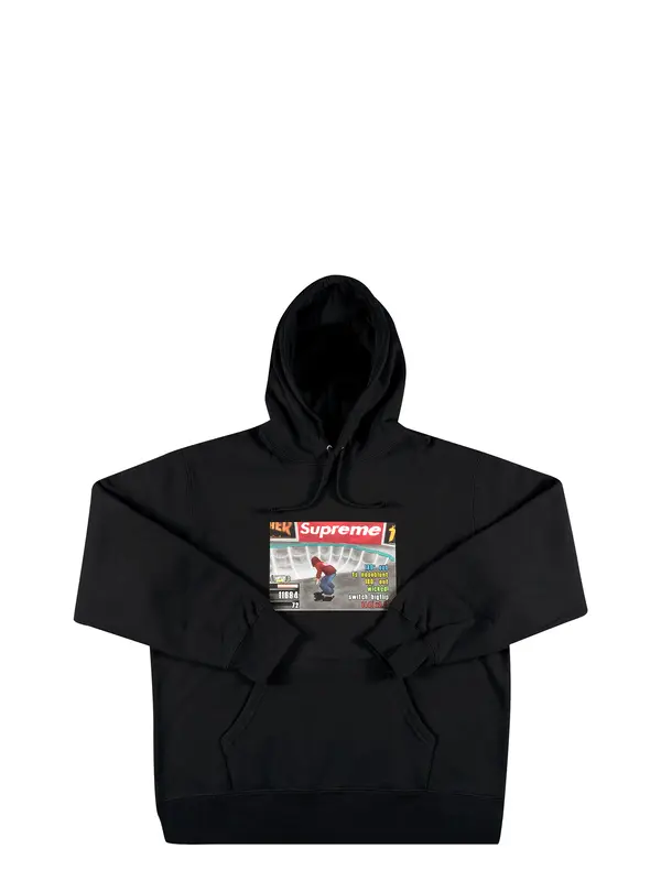 Supreme X Thrasher Hooded Sweatshirt - Black