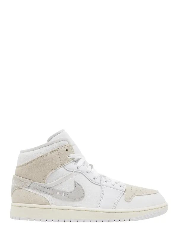 JORDAN 1 Mid Se Craft Sneakers - White
