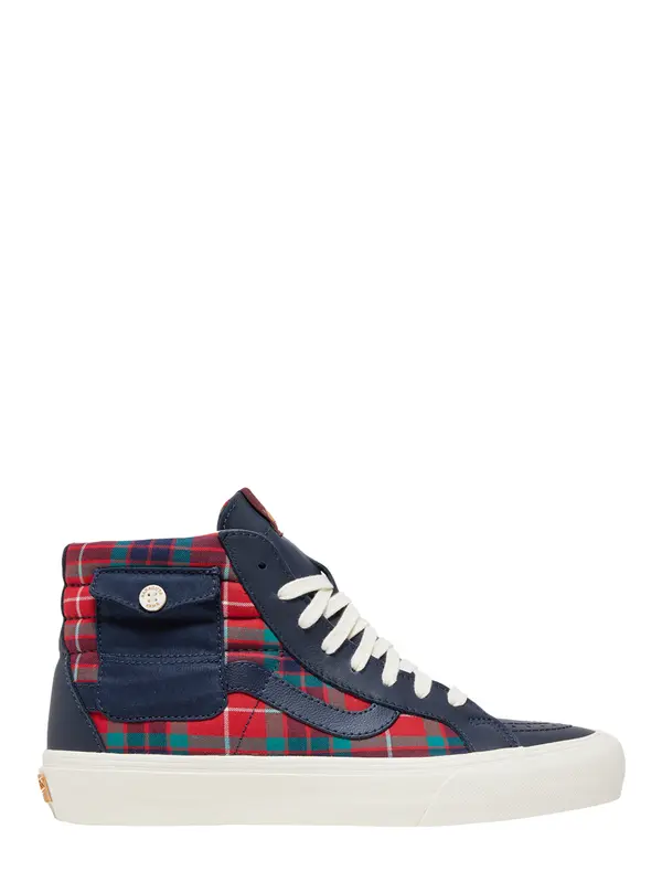 VANS Baracuta X Sk8-hi Pocket Vault Lx Tartan Plaid - Blue