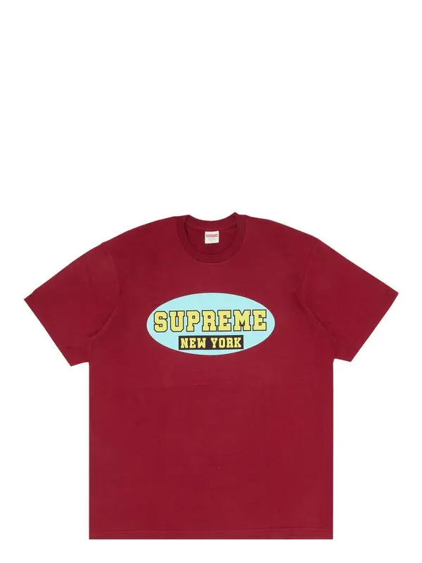 Supreme New York Tee 'cardinal - Red