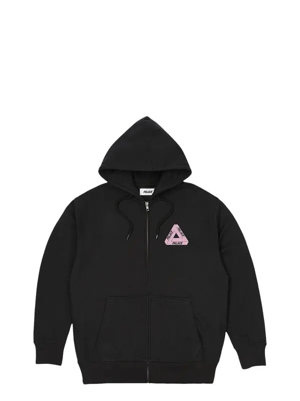 PALACE Tri-puff Print Zip Hoodie - Black