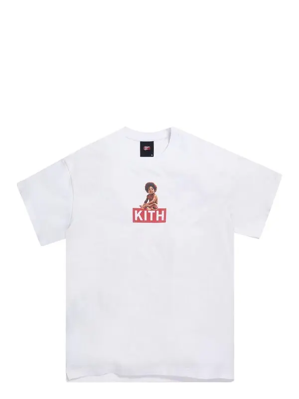 Kith X Biggie Classic Logo Tee - White