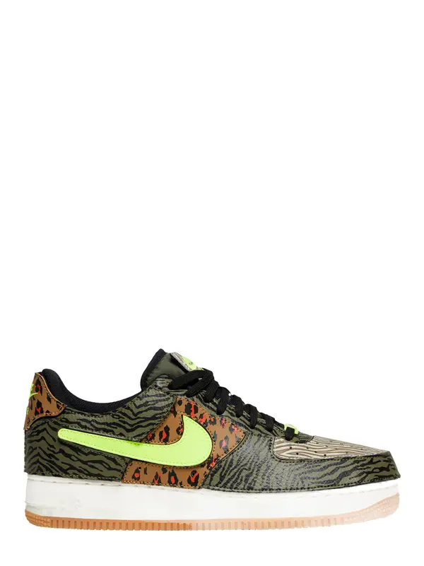 Nike Air Force 1/1 'animal Print' Sneakers - Green
