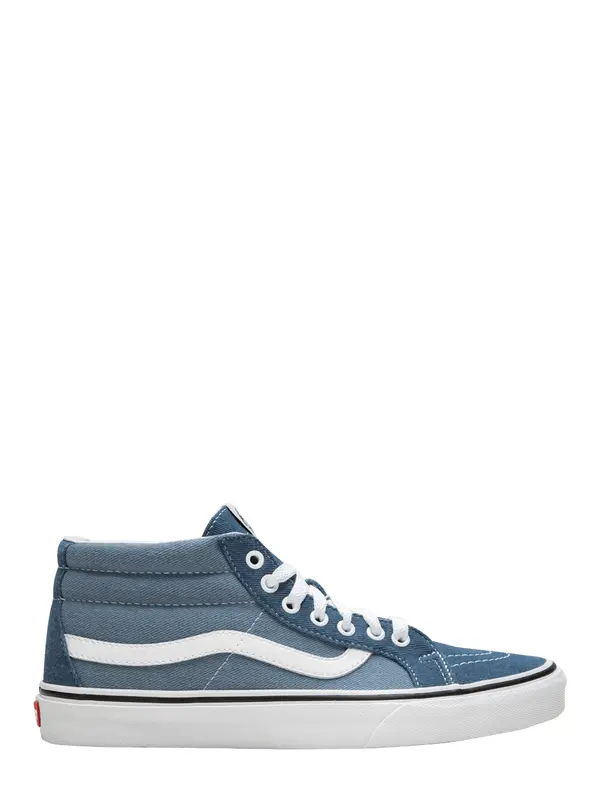VANS Sk8-mid Reissue Denim Sneakers - Blue
