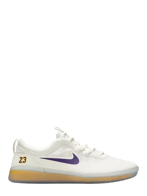 Nike Nba X Nyjah Free 2 Sb 'lakers' Sneakers - White