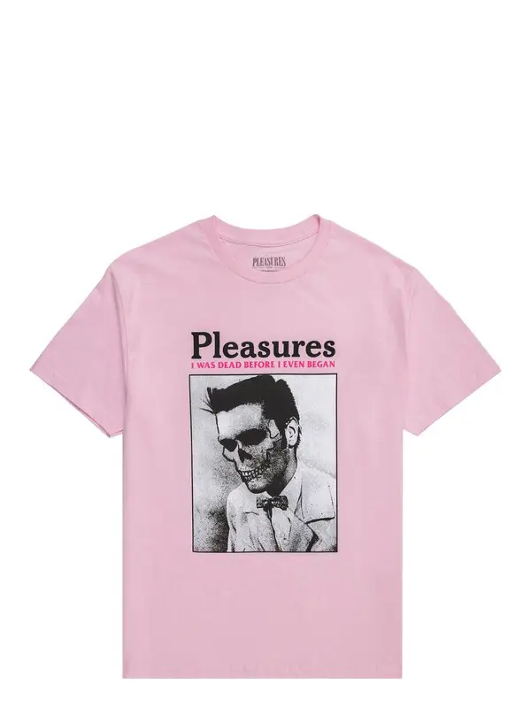 PLEASURES Printed T-shirt - Pink