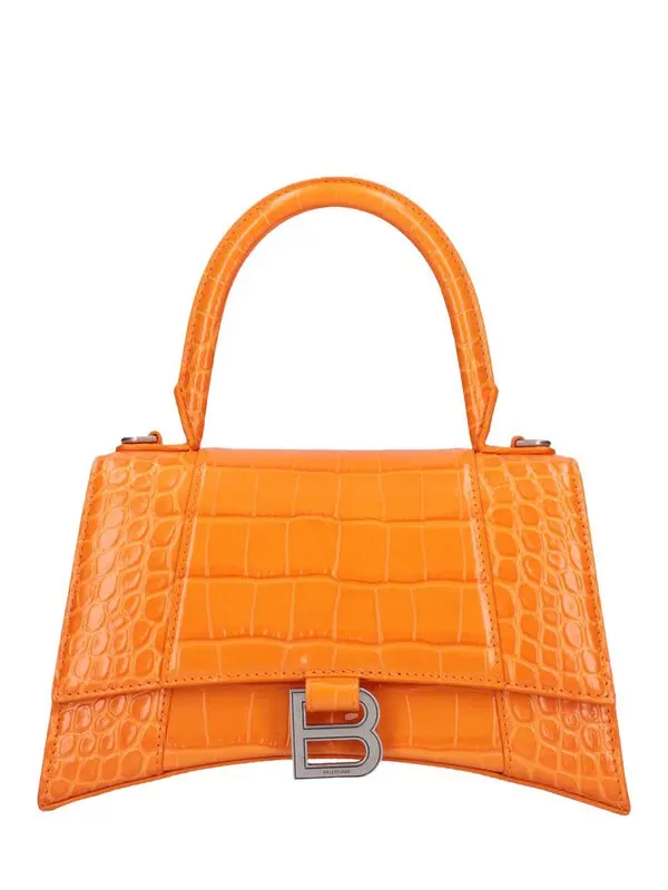 Balenciaga Hourglass Small Handbag - Orange