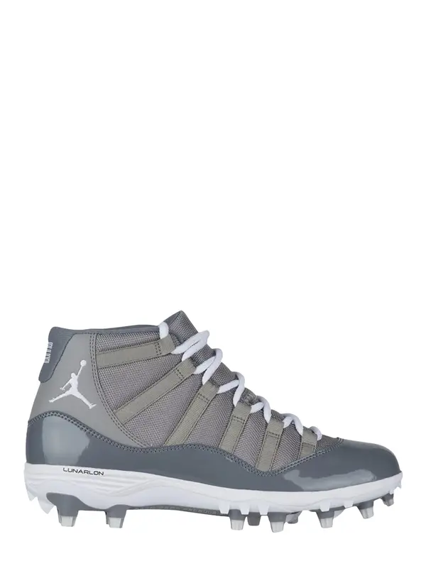 JORDAN 11 Td Cleat - Grey