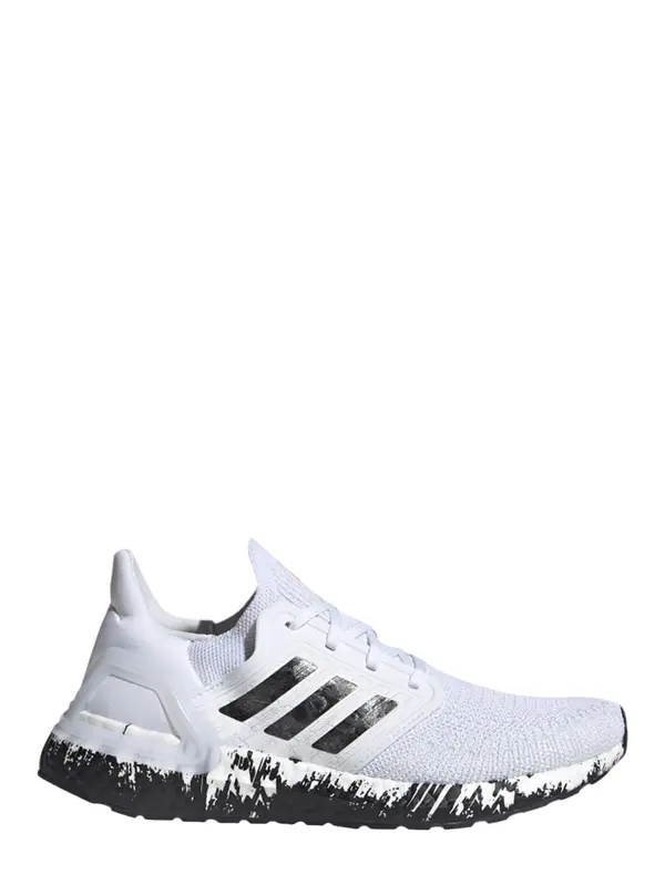 Adidas Ultraboost 20 'paint Splatter' Sneakers - White