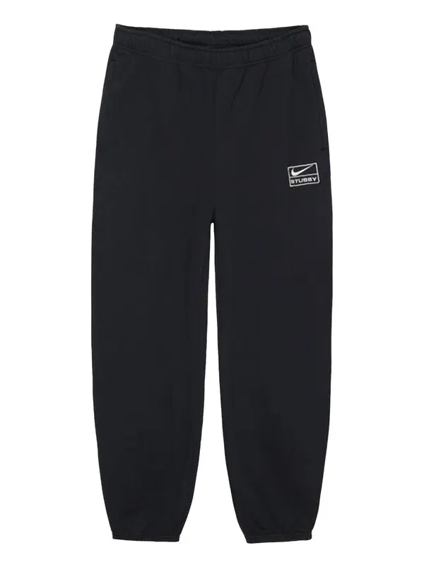 StÜssy X Nike Acid Wash Fleece Pant - Black