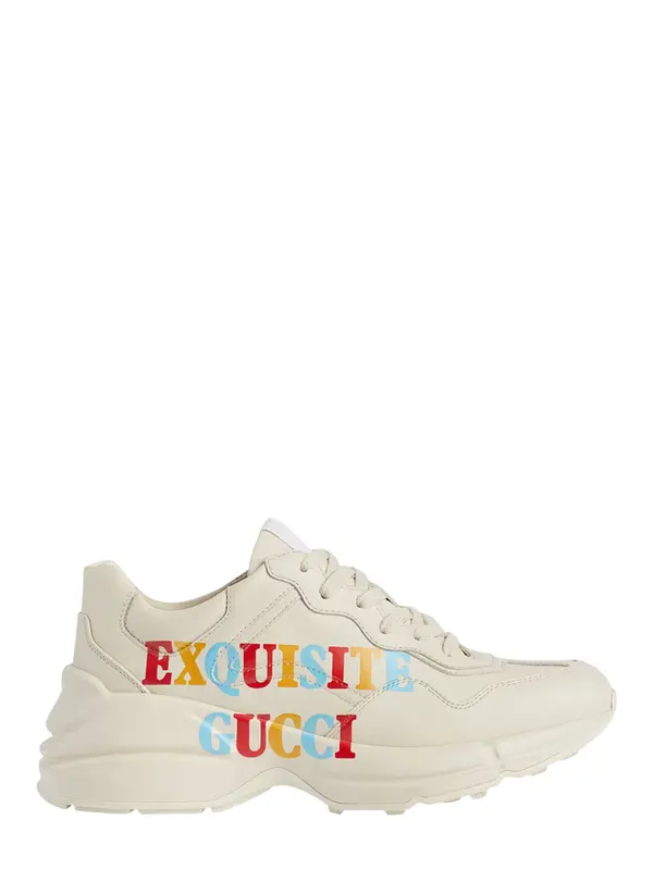 Gucci Rhyton Sneakers - Cream