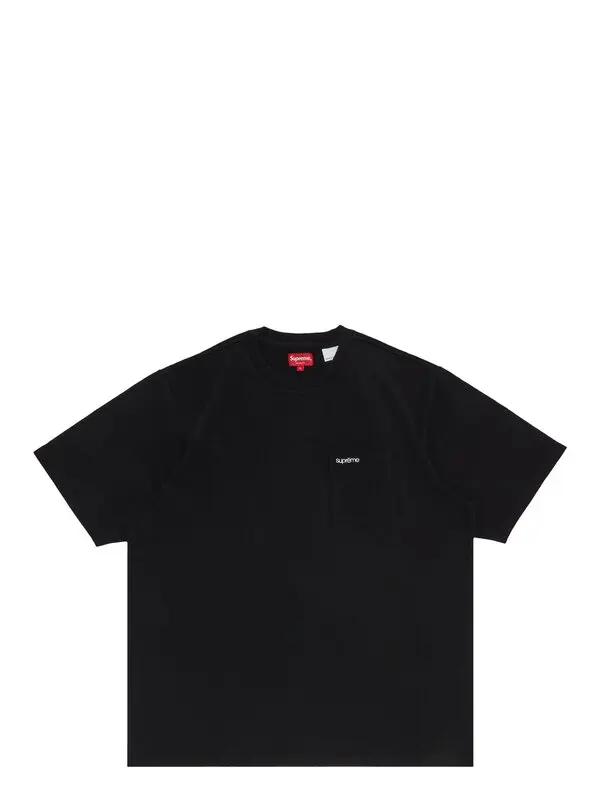 Supreme Short-sleeve Pocket Tee - Black