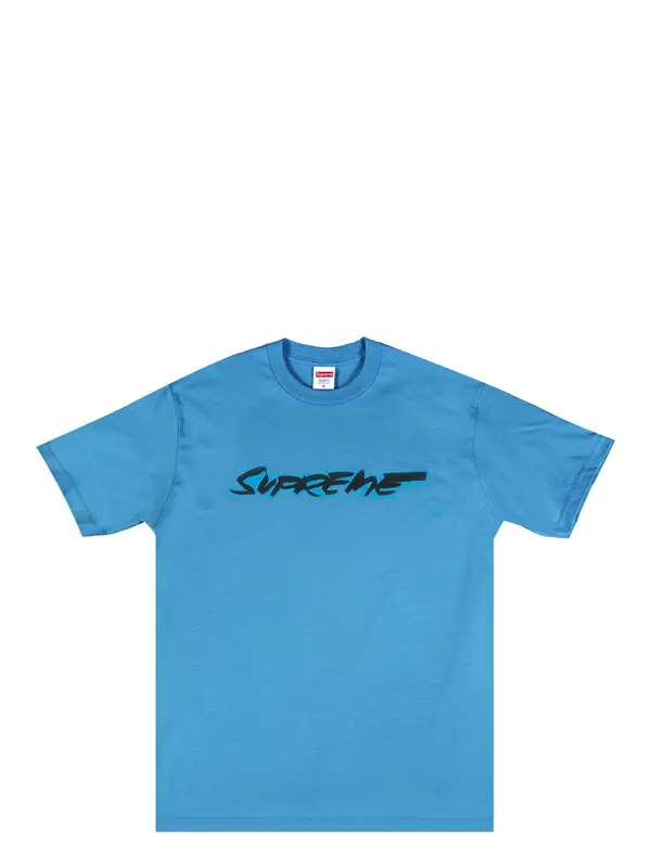 Supreme Futura Logo Tee 'bright - Blue