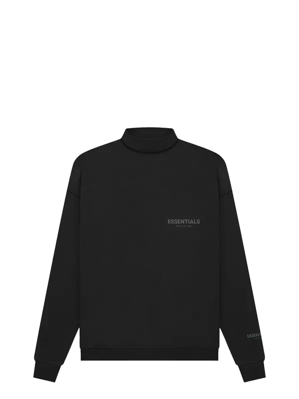Fear Of God Pullover Mockneck - Black