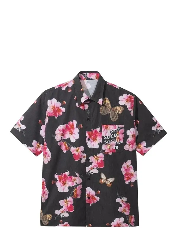 ANTI SOCIAL SOCIAL CLUB Woody Button Up - Black