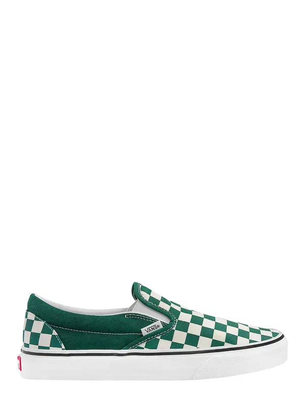 VANS Classic Slip-on Checkerboard - Green