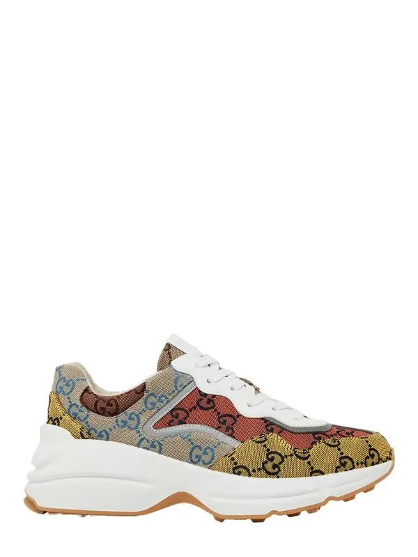 Gucci Rhyton Gg Monogram Sneakers - Multicolor