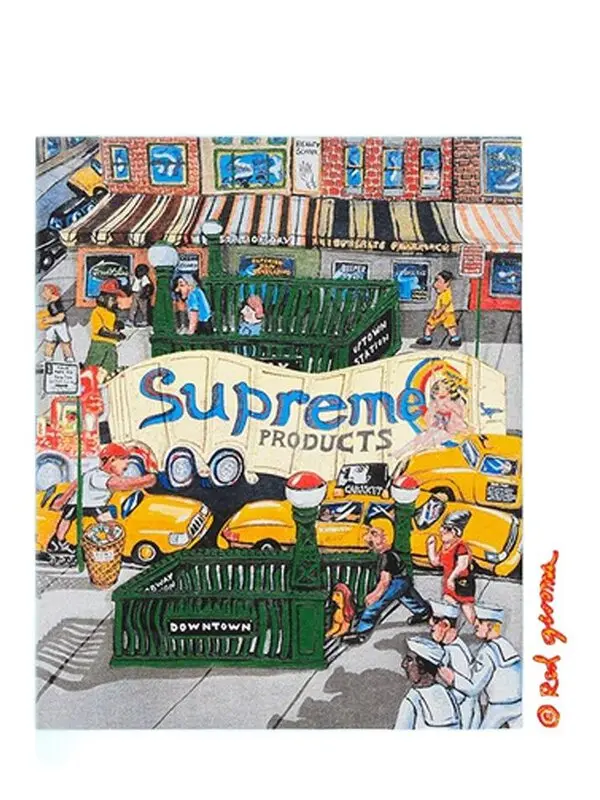 Supreme Manhattan Tee 'pale - Blue