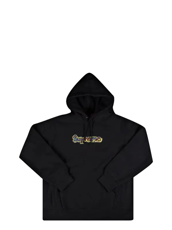 Supreme Gonz Logo Hooded Sweatshirt - Black