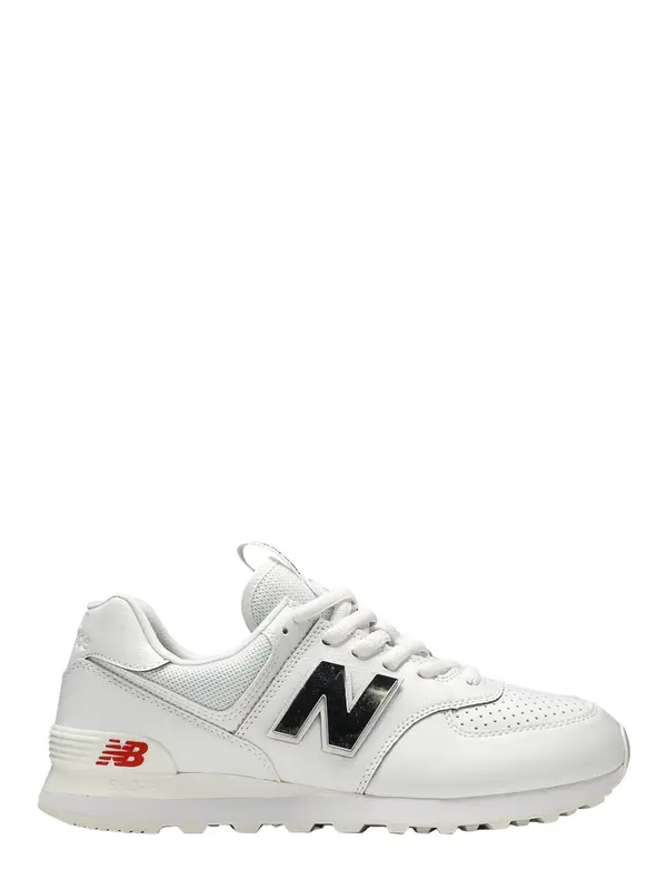 NEW BALANCE 574 Metallic Neo Flame - White
