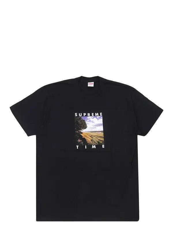 Supreme Time Tee - Black