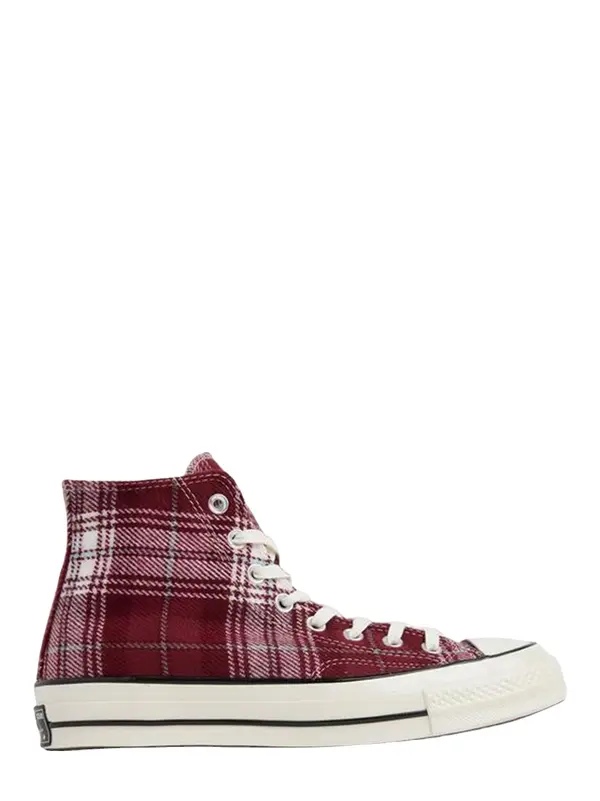 CONVERSE Chuck Taylor All Star 70 Hi Plaid Pack - Red
