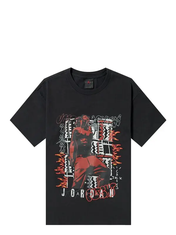 CACTUS JACK BY TRAVIS SCOTT X Mj 2 T-shirt - Black