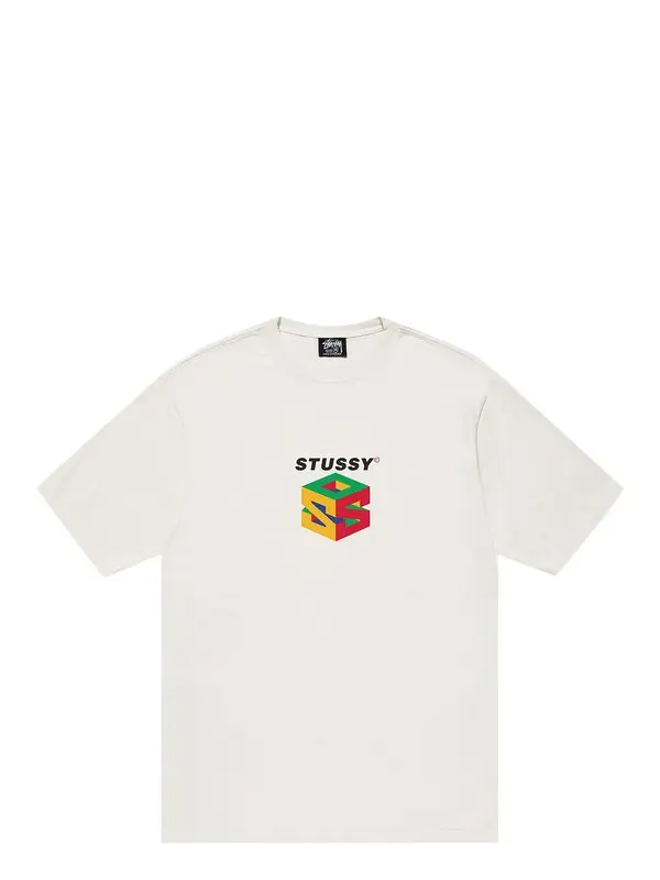 StÜssy S64 Pigment Dyed Tee 'natural - Cream