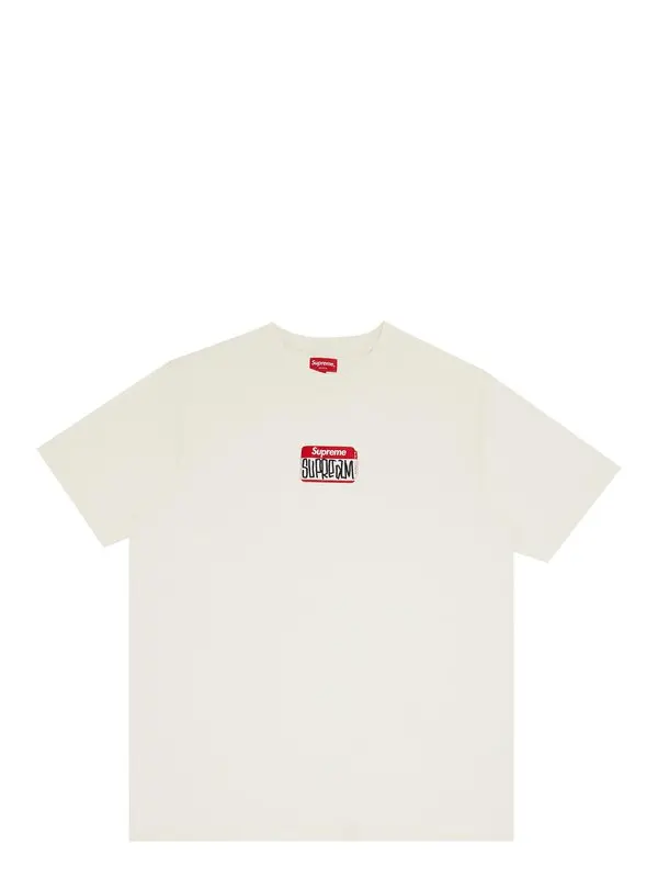 Supreme Gonz Nametag Short-sleeve Top 'natural - Cream