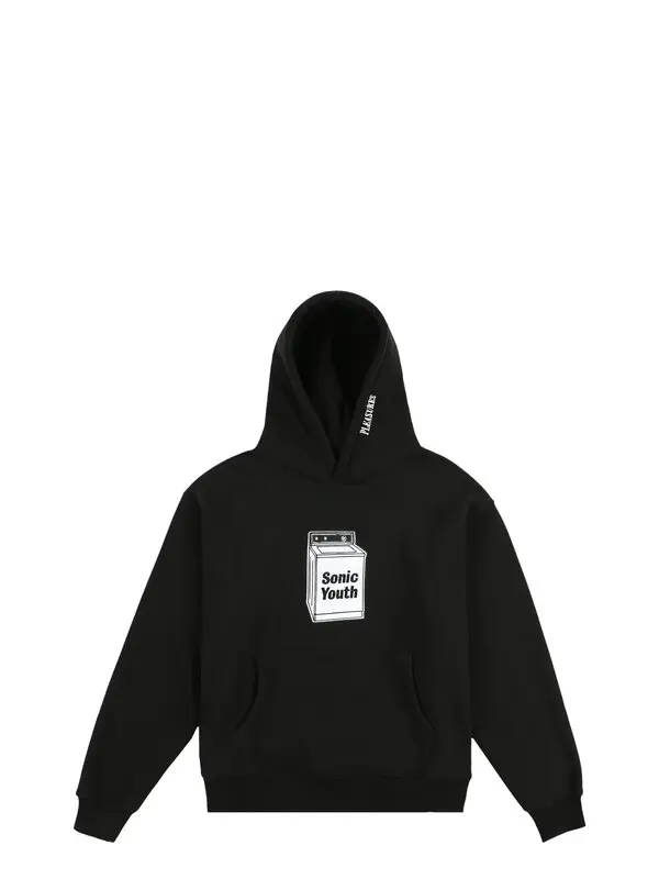 PLEASURES Washing Machine Hooded Sweatshirt - Black